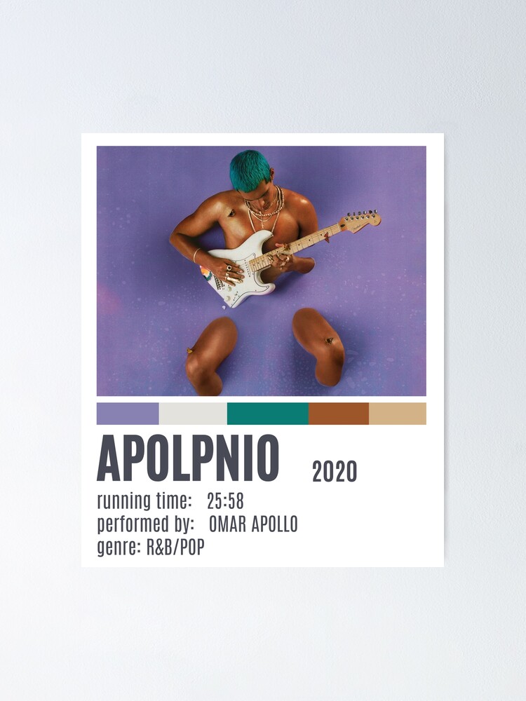 "Omar Apollo" Poster for Sale by leyllashop | Redbubble
