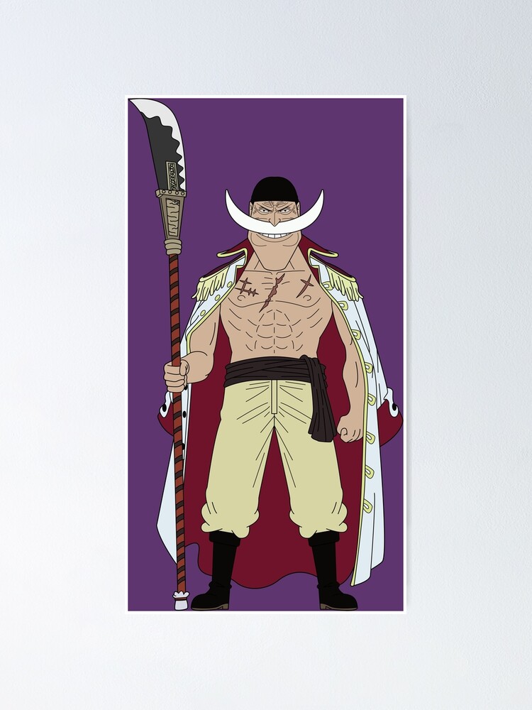 "Edward Newgate "Whitebeard"" Poster for Sale by jimjimfuria | Redbubble