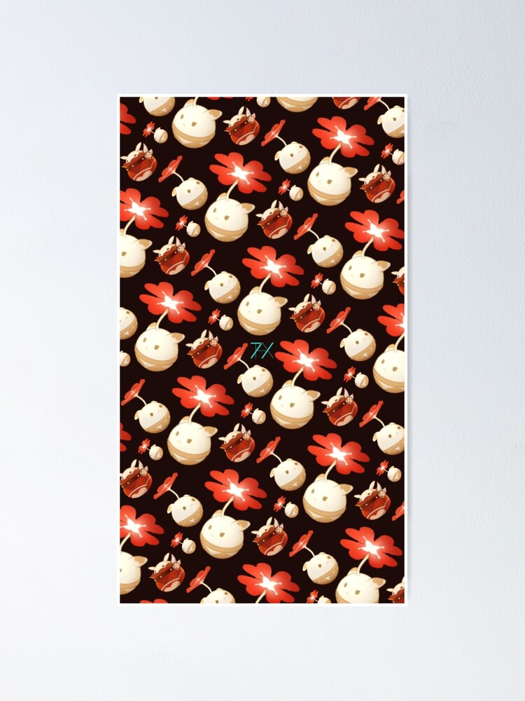 "Genshin Impact Klee official friendship namecard" Poster for Sale by ...