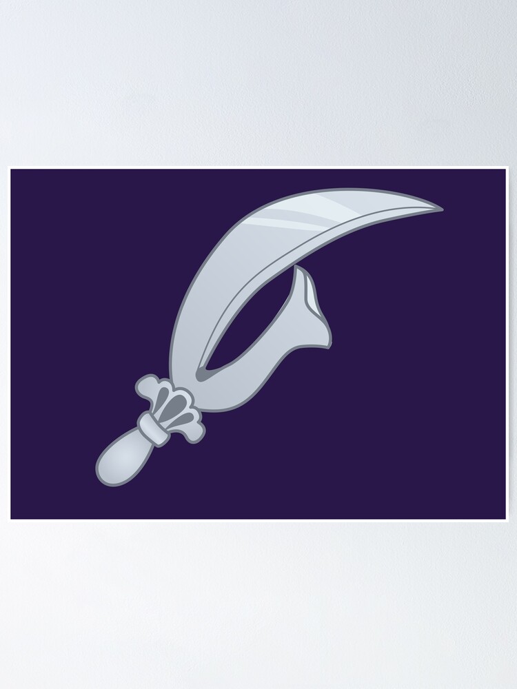 "Silence Glaive" Poster for Sale by ziafrazier | Redbubble