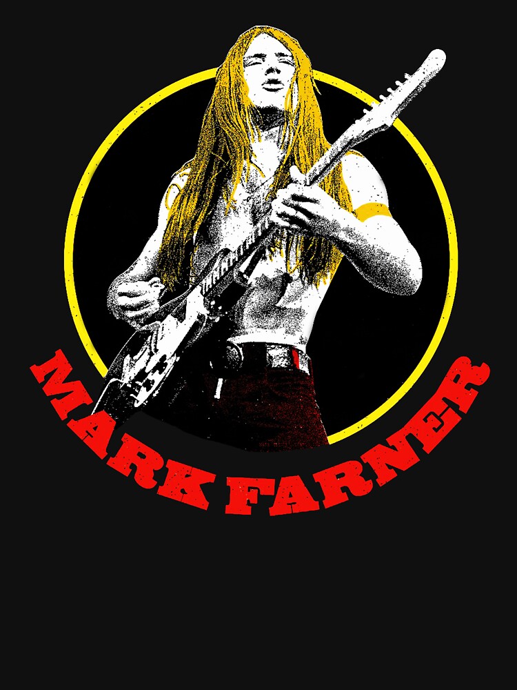 "aheupote art Mark Farner Grand Funk" T-shirt for Sale by spenburtonld ...