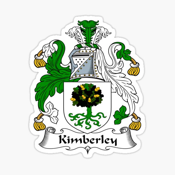 "Kimberley" Sticker by HaroldHeraldry | Redbubble