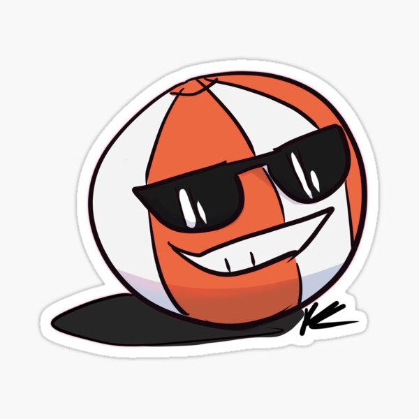 "Red Summer Ballin'" Sticker for Sale by RhiannonAReed | Redbubble