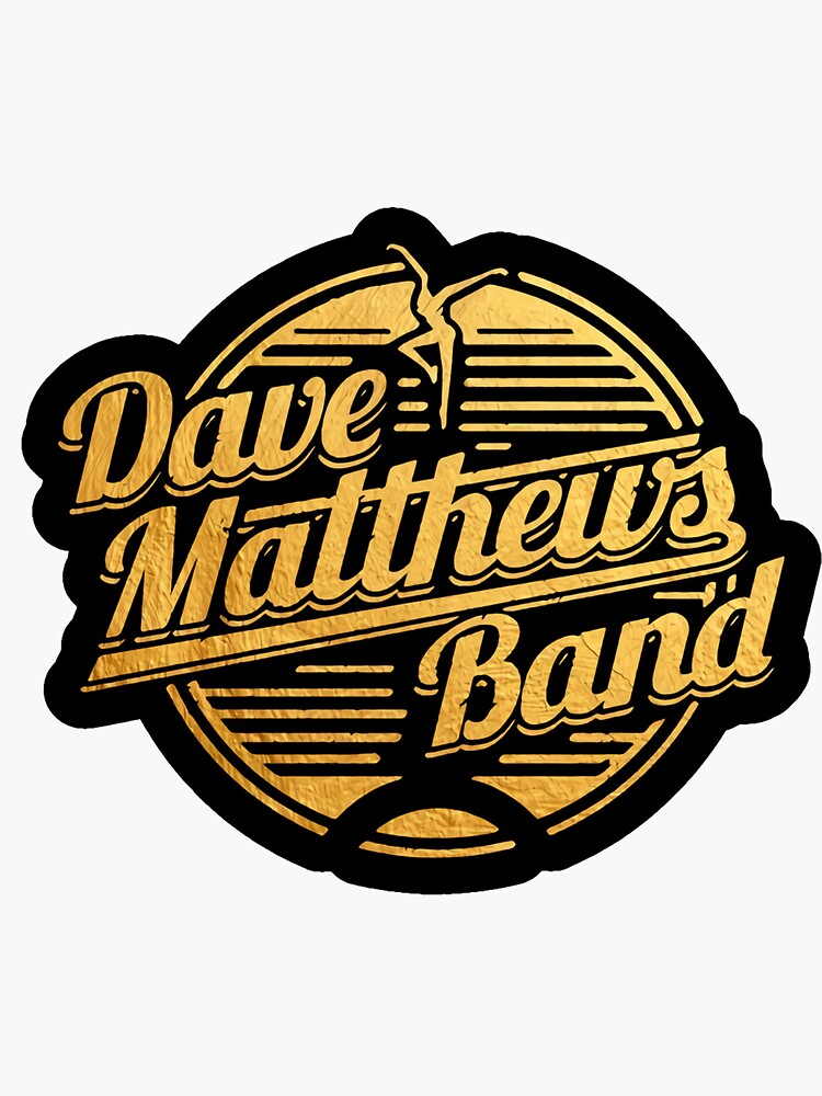 "Logos DMB" Sticker for Sale by kellie-trantows | Redbubble