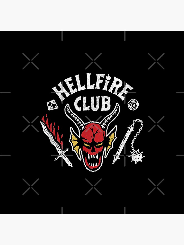Badge « Stranger Things 4 Hellfire Club HFC Blocks - Stranger Things 4 ...