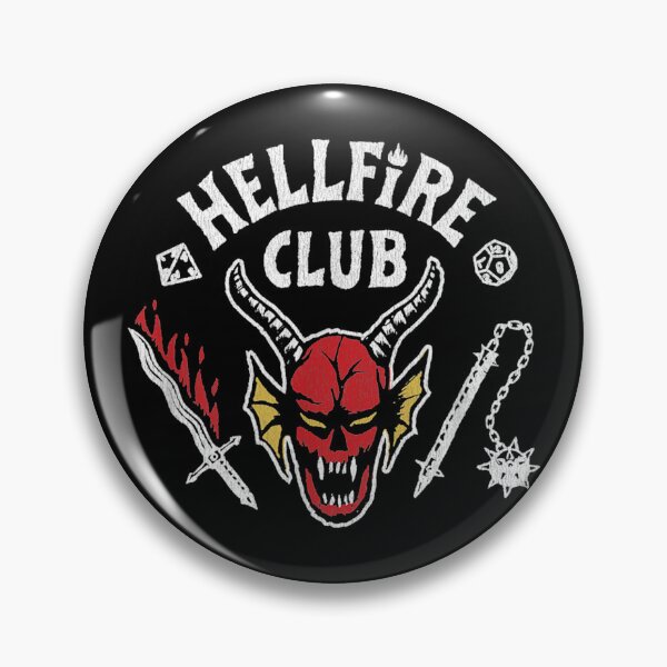 Badge « Stranger Things 4 Hellfire Club HFC Blocks - Stranger Things 4 ...