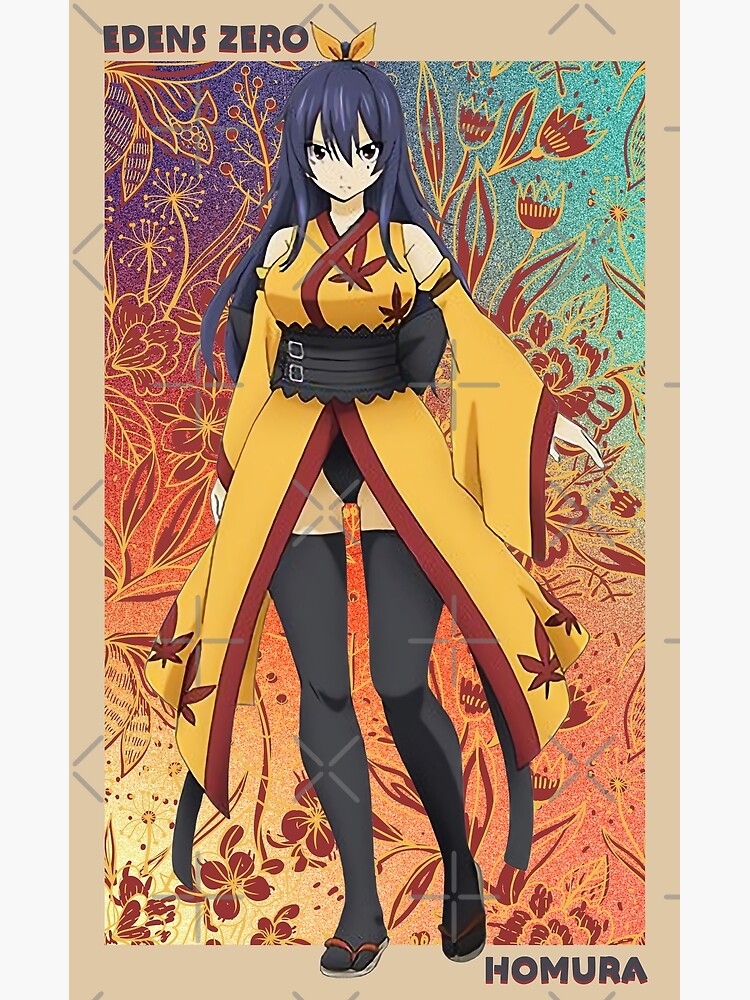 "Homura Kogetsu Edens Zero" Poster for Sale by comFad | Redbubble
