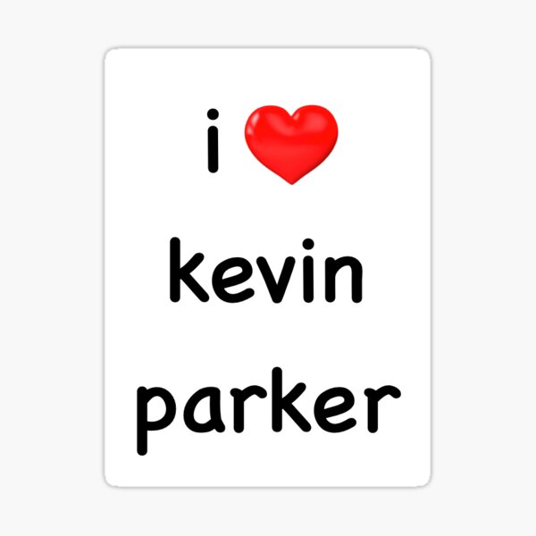 "i heart kevin parker" Sticker for Sale by quinnmoroz | Redbubble