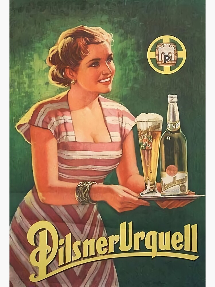"Pilsner Urquell vintage" Poster for Sale by davidrj7 | Redbubble
