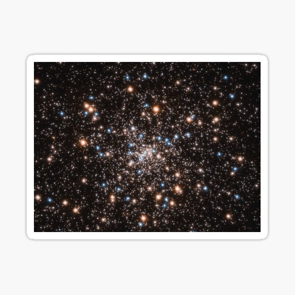 "NGC 6397 Stars Globular Cluster captured by Hubble Telescope" Sticker ...