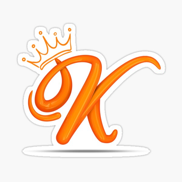 "Letter K Gift for Princesses" Sticker for Sale by KETA-DIVERS | Redbubble