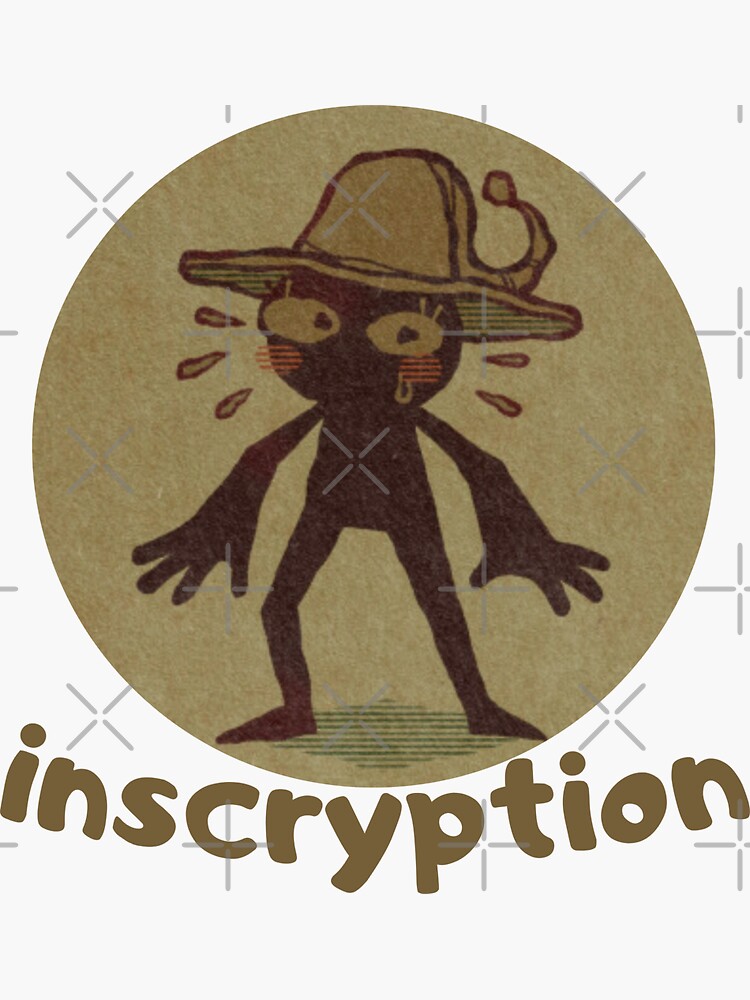 "inscryption" Sticker for Sale by adrennaline | Redbubble