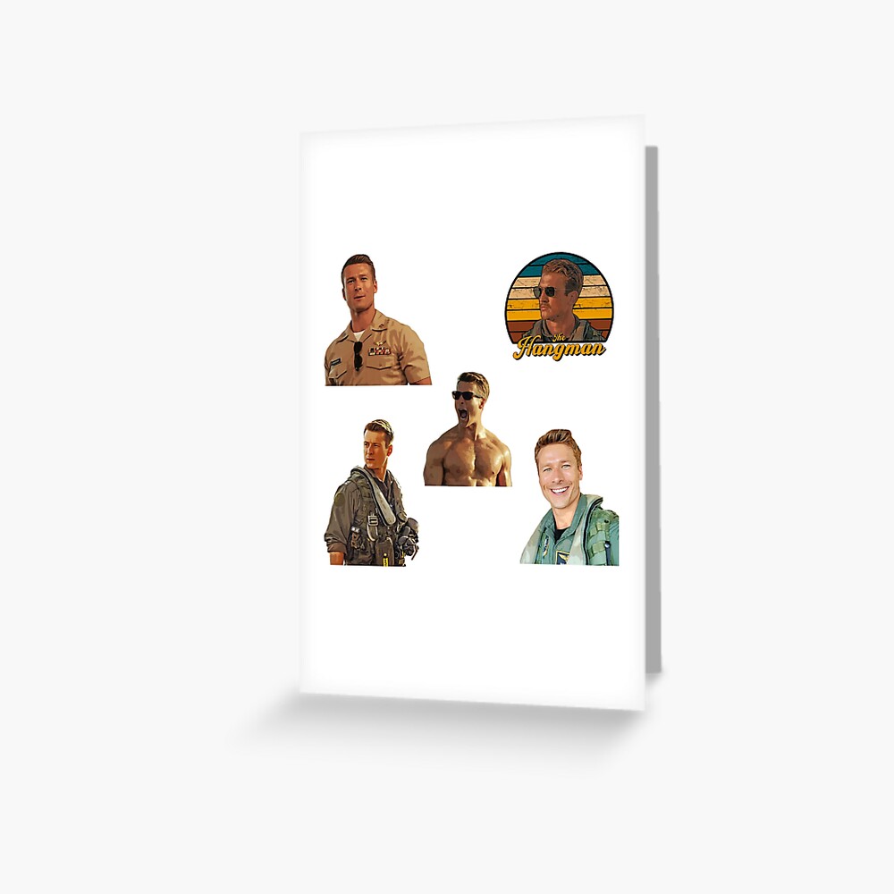 "Jake Seresin The Hangman Top Gun Maverick" Greeting Card for Sale by ...