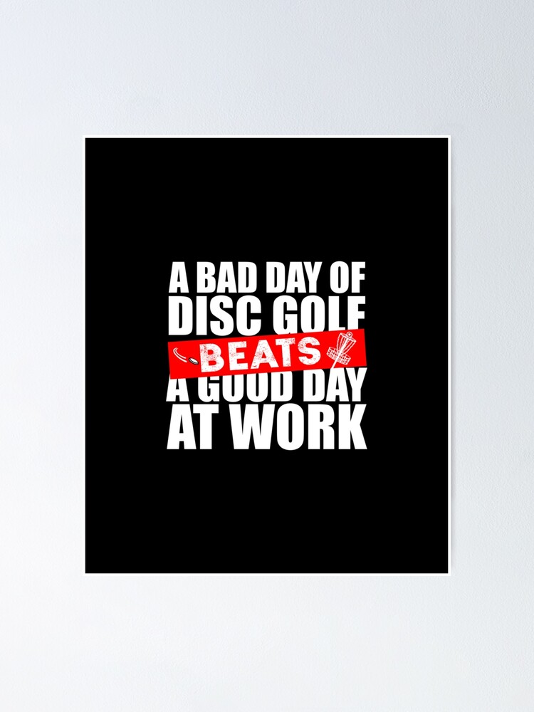 "Funny Disc Golf Hoodie, Disc Golf Lovers Cool" Poster for Sale by ...