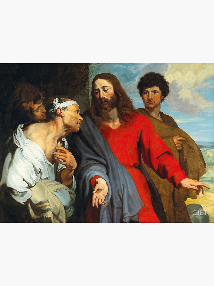 "The Healing of the Paralytic | Anthony van Dyck | 1630 Renaissance ...