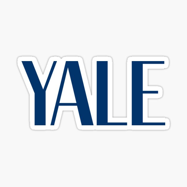 "yale university" Sticker for Sale by samanthaedelman | Redbubble