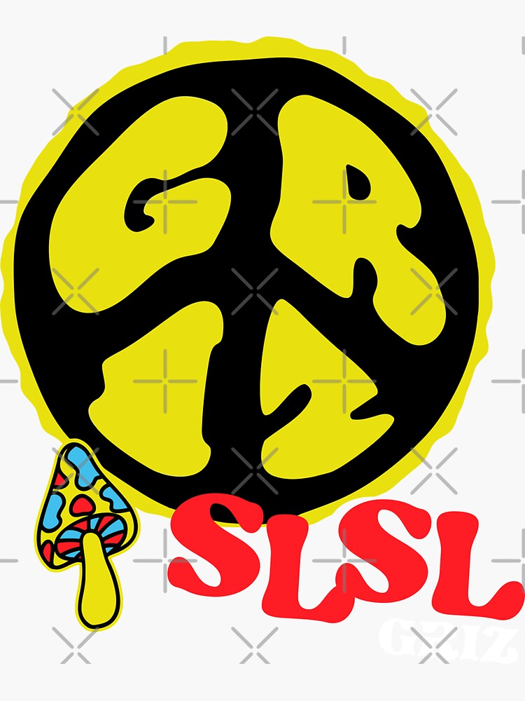"Griz Merch Griz Peace Logo" Sticker for Sale by ZaidiShopy | Redbubble
