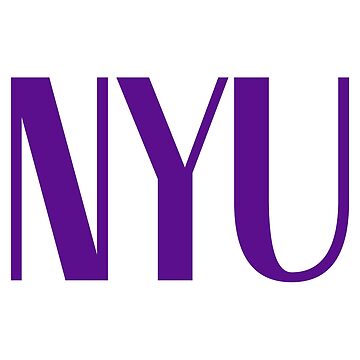 "nyu" Sticker for Sale by samanthaedelman | Redbubble