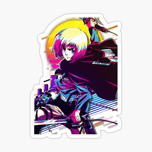 "Attack On Titan Armin Arlert Attack on Titan" Sticker for Sale by ...