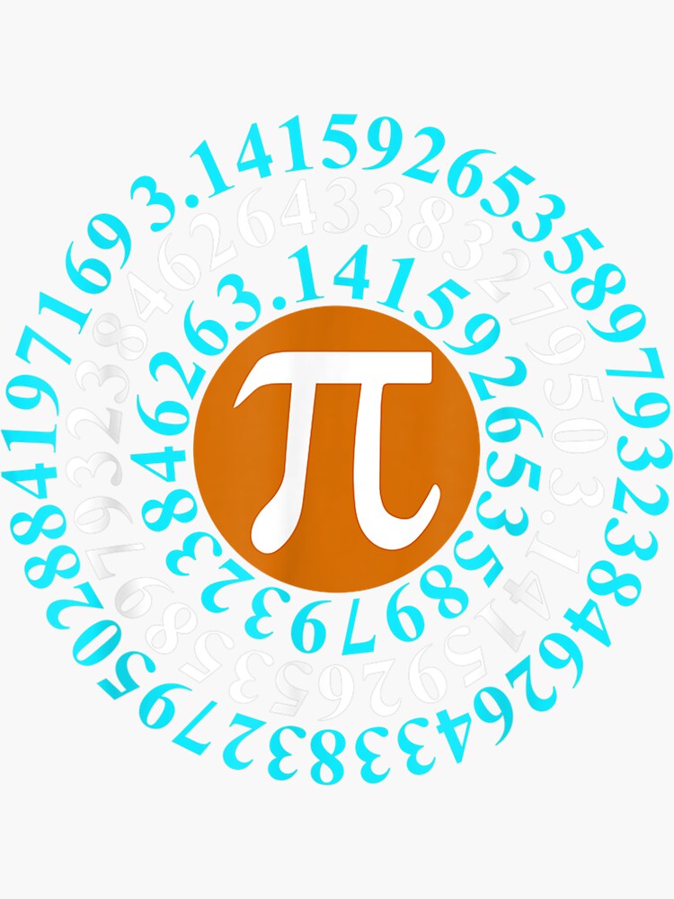 "Pi Decimal Pi Club Maths Teacher" Sticker for Sale by ncesgrone ...