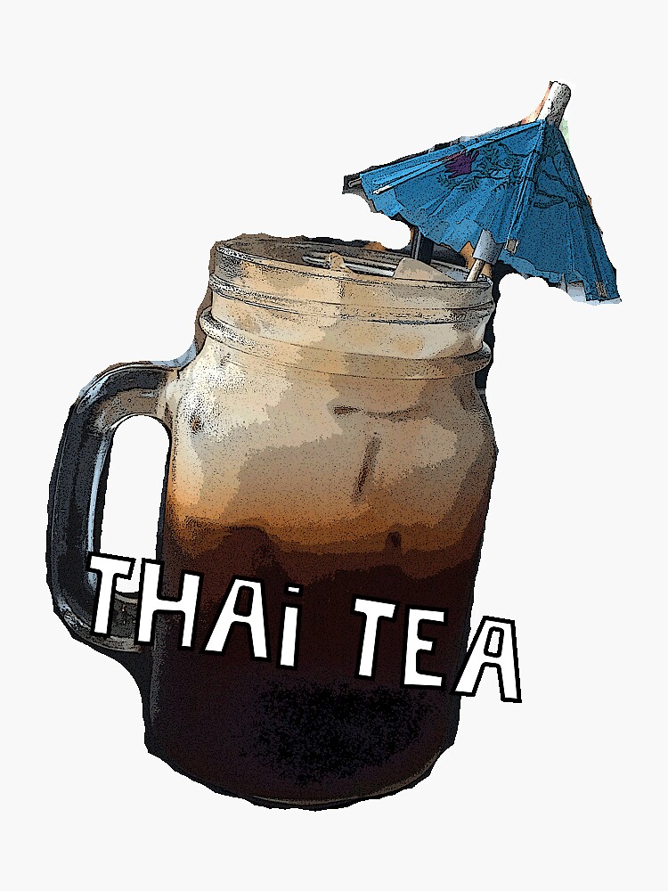 "Thai Tea" Sticker for Sale by apcd0061 | Redbubble