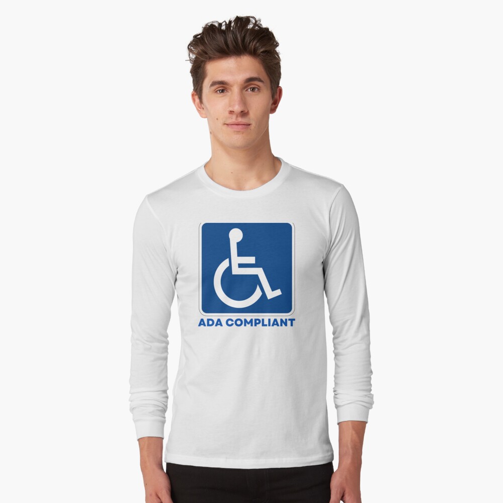 "ADA Compliant Handicap Sign Wheelchair" Sticker for Sale by podlavadia ...