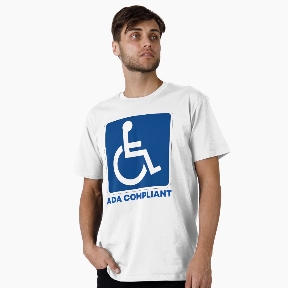 "ADA Compliant Handicap Sign Wheelchair" Sticker for Sale by podlavadia ...