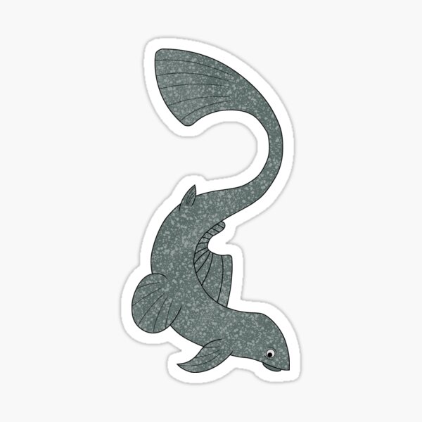 "Commission of a Sucker Fish" Sticker for Sale by Springtrap164 | Redbubble