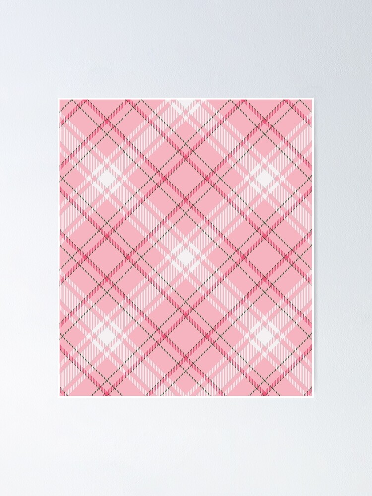 "Preppy, Pink, Plaid, Aesthetic Preppy" Poster for Sale by 1StickerShop ...