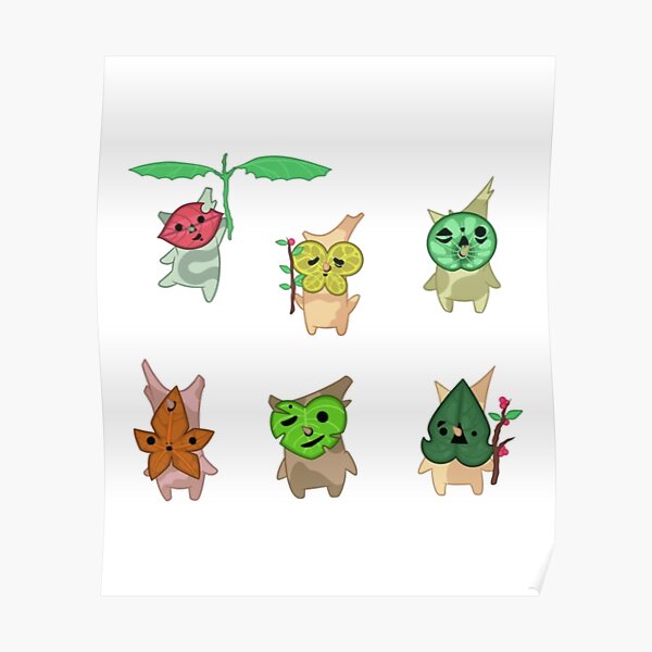 "Korok Sheet" Poster for Sale by HarryGilbert4 | Redbubble