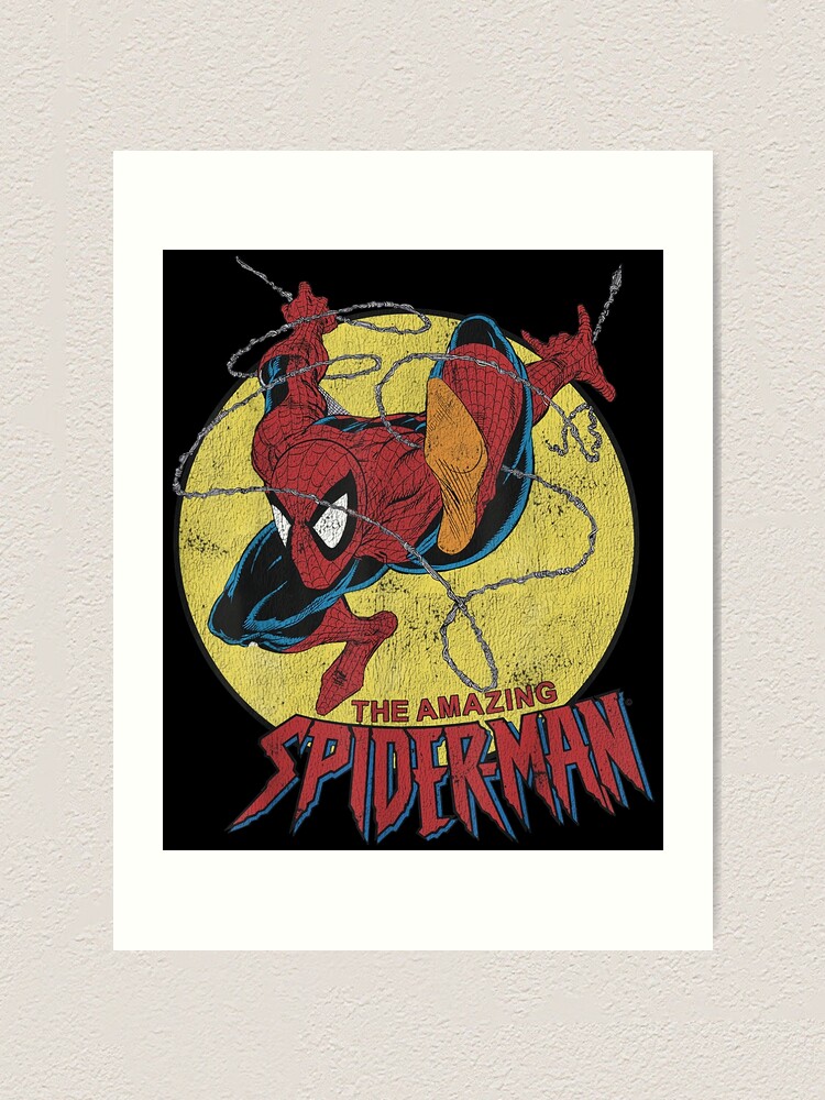 "Spider Vintage Jump Logo" Art Print for Sale by ChimRi | Redbubble