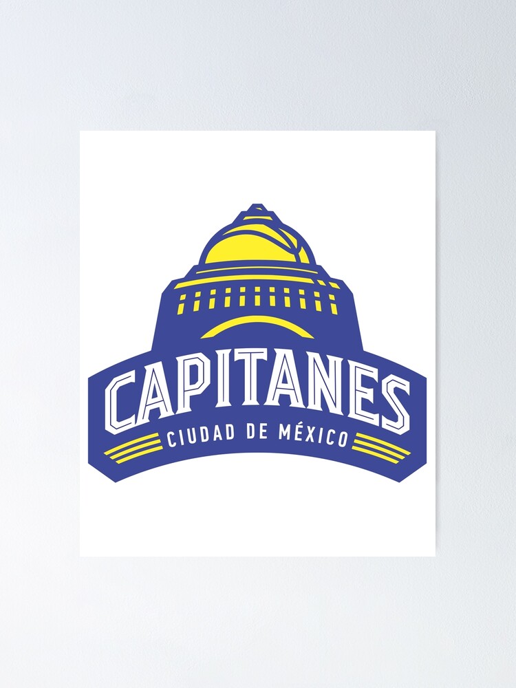 "Capitanes de Ciudad de México" Poster for Sale by daviddurants | Redbubble