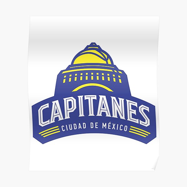 "Capitanes de Ciudad de México" Poster for Sale by daviddurants | Redbubble