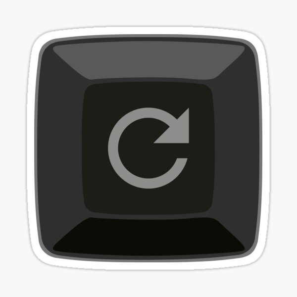 "Time For A Refresh" Sticker for Sale by Kist221 | Redbubble