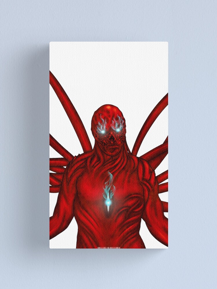 "Vecna Stranger Things" Canvas Print for Sale by Zenpaistudios | Redbubble