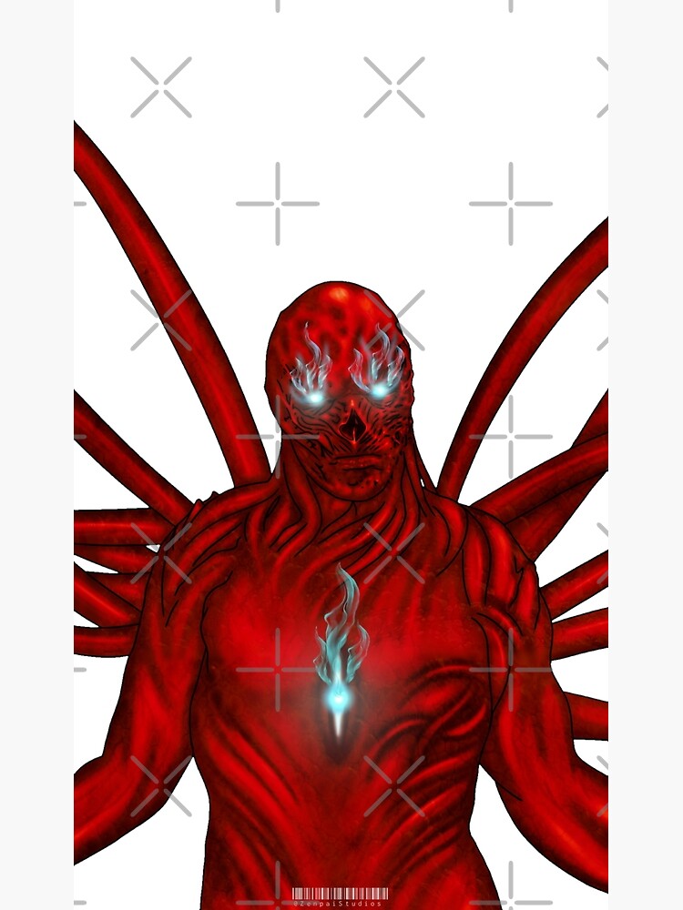 "Vecna Stranger Things" Canvas Print for Sale by Zenpaistudios | Redbubble