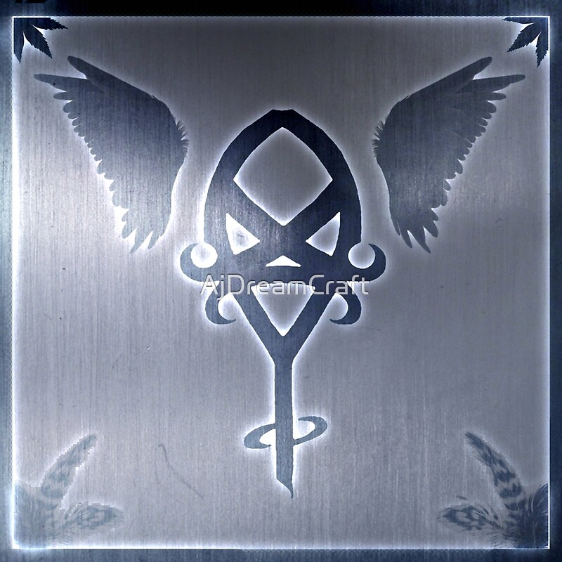 "Metal Burned Insight/Foresight Rune" by AjDreamCraft | Redbubble