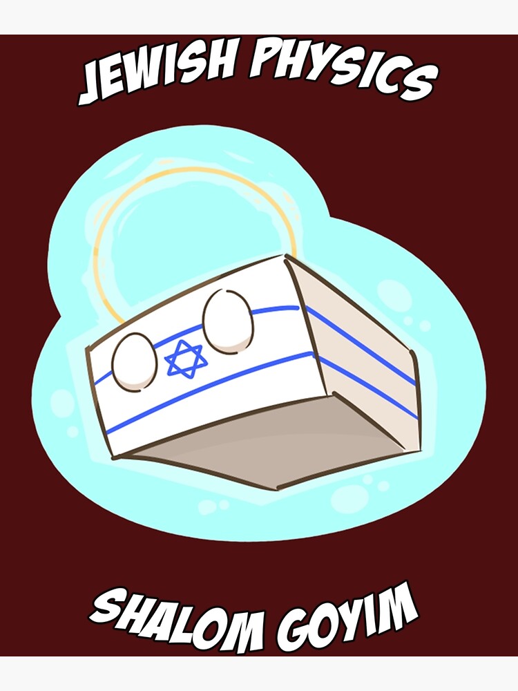 "Polandball Israelcube Jewish Physics " Poster for Sale by ...