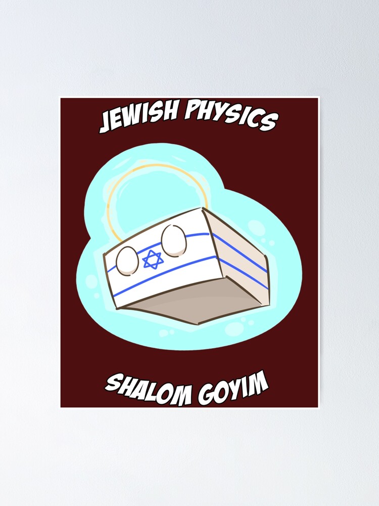 "Polandball Israelcube Jewish Physics " Poster for Sale by ...