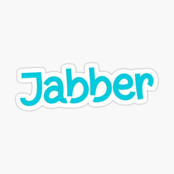 "Jabber, Funny Cool Best color art" Sticker for Sale by artdragongift ...