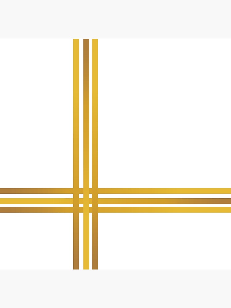 Póster «patrón de degradado dorado de líneas doradas, diseño de ...