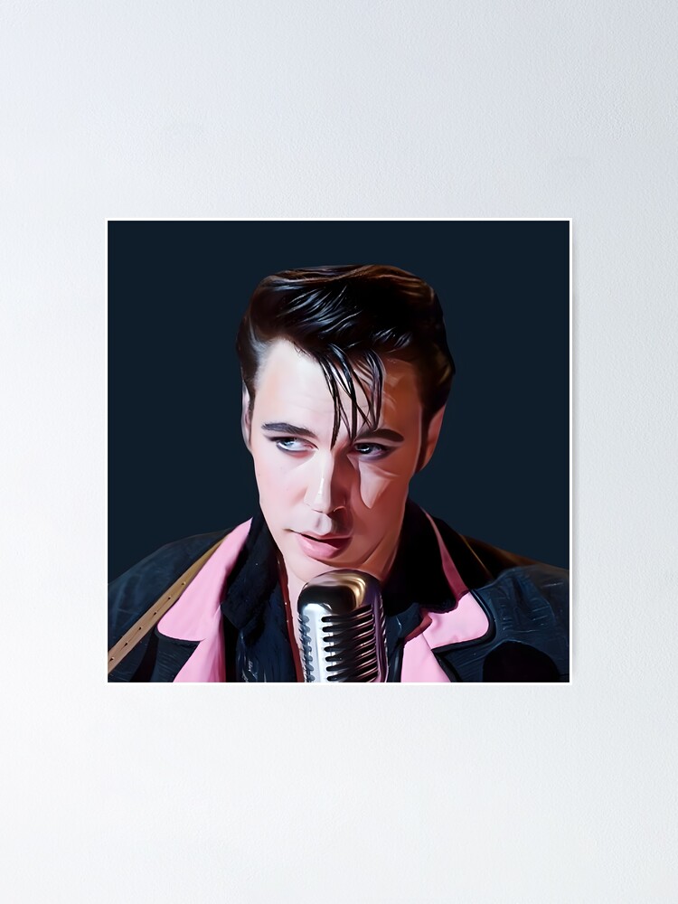 "Austin Butler Elvis Movie Sticker" Poster for Sale by BEAUHOUS | Redbubble