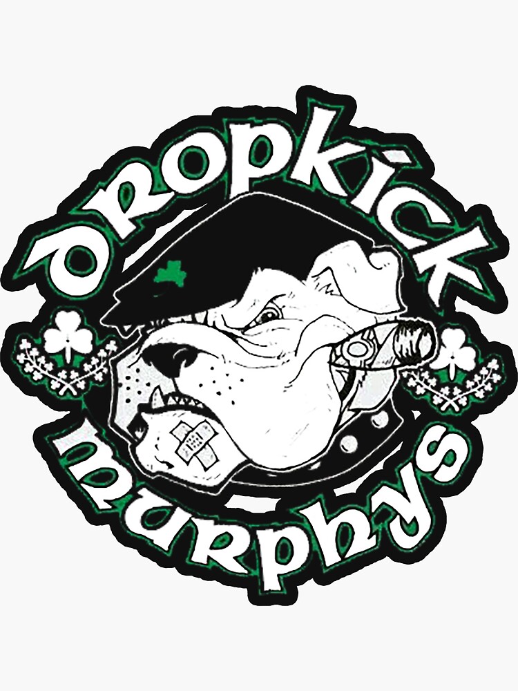 "Dropkick murphys band artwork" Sticker for Sale by Honer1960 | Redbubble