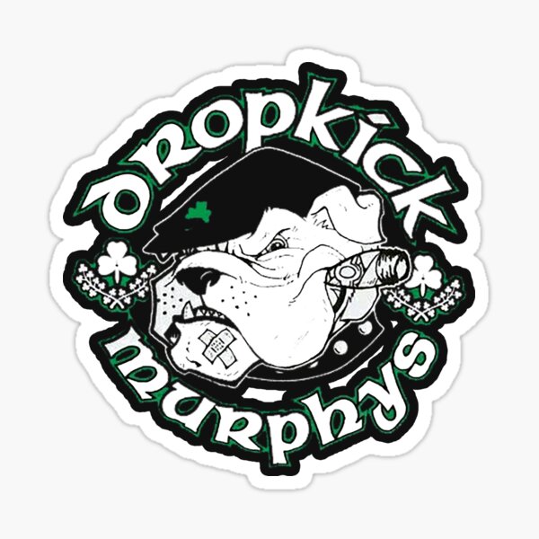 "Dropkick murphys band artwork" Sticker for Sale by Honer1960 | Redbubble