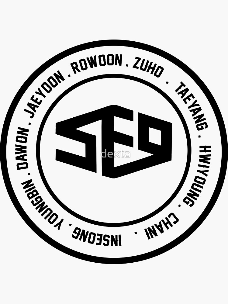 "SF9 member" Sticker for Sale by dexta | Redbubble