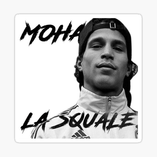 "Moha La Squale Classic " Sticker for Sale by beltsgiggern | Redbubble