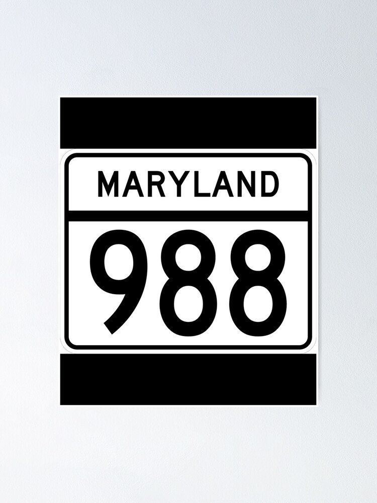 Póster «Etiqueta engomada de la muestra del escudo de la carretera de ...