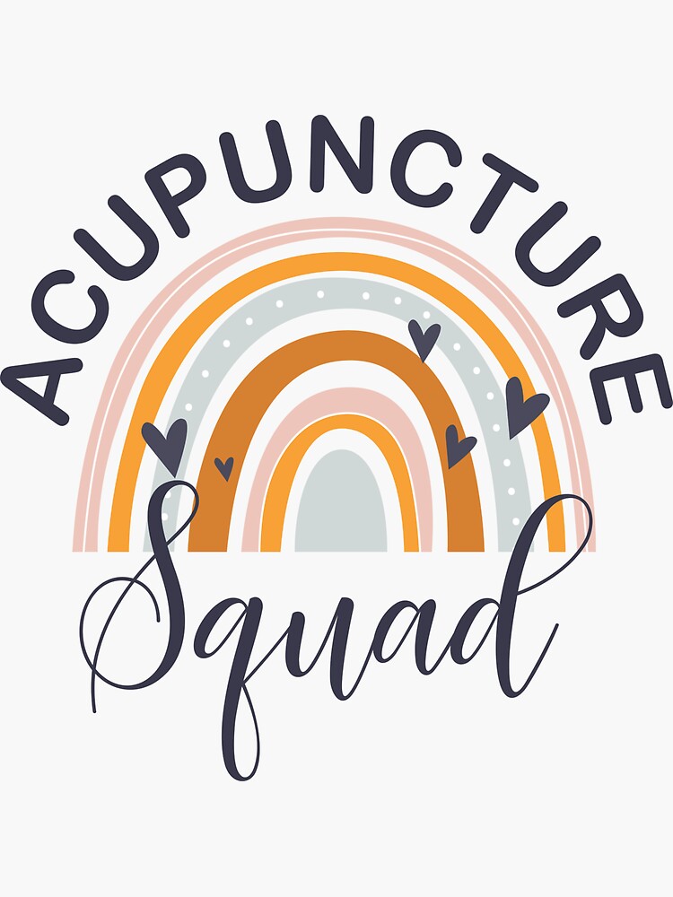 "Acupuncturist Acupuncture Cute" Sticker for Sale by NestaReign | Redbubble