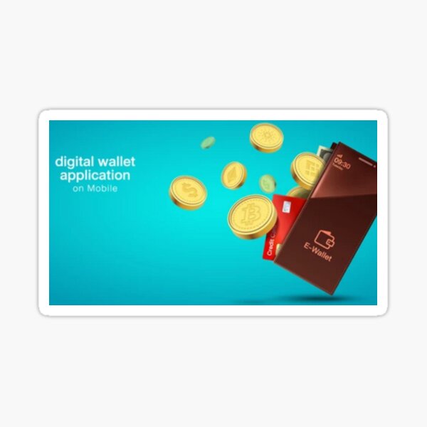 "CRYPTEX DIGITAL WALLET" Sticker for Sale by TANEJA4 | Redbubble