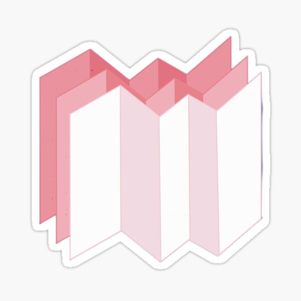 "Pink corner " Sticker for Sale by MattDigit | Redbubble